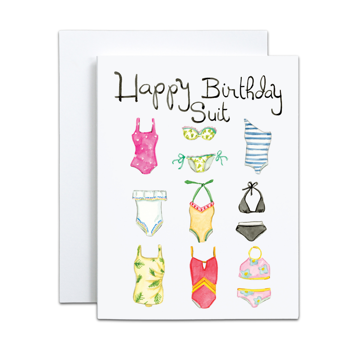 Happy Birthday Suit Card– Alair Gift Shop