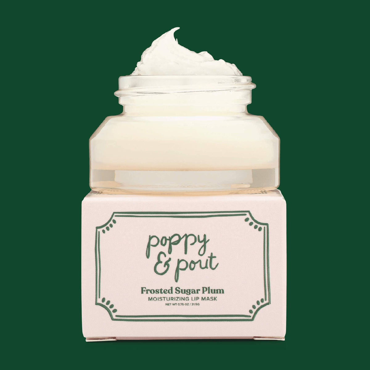 Poppy & Pout Holiday Lip Mask in Frosted Sugar Plum– Alair Gift Shop