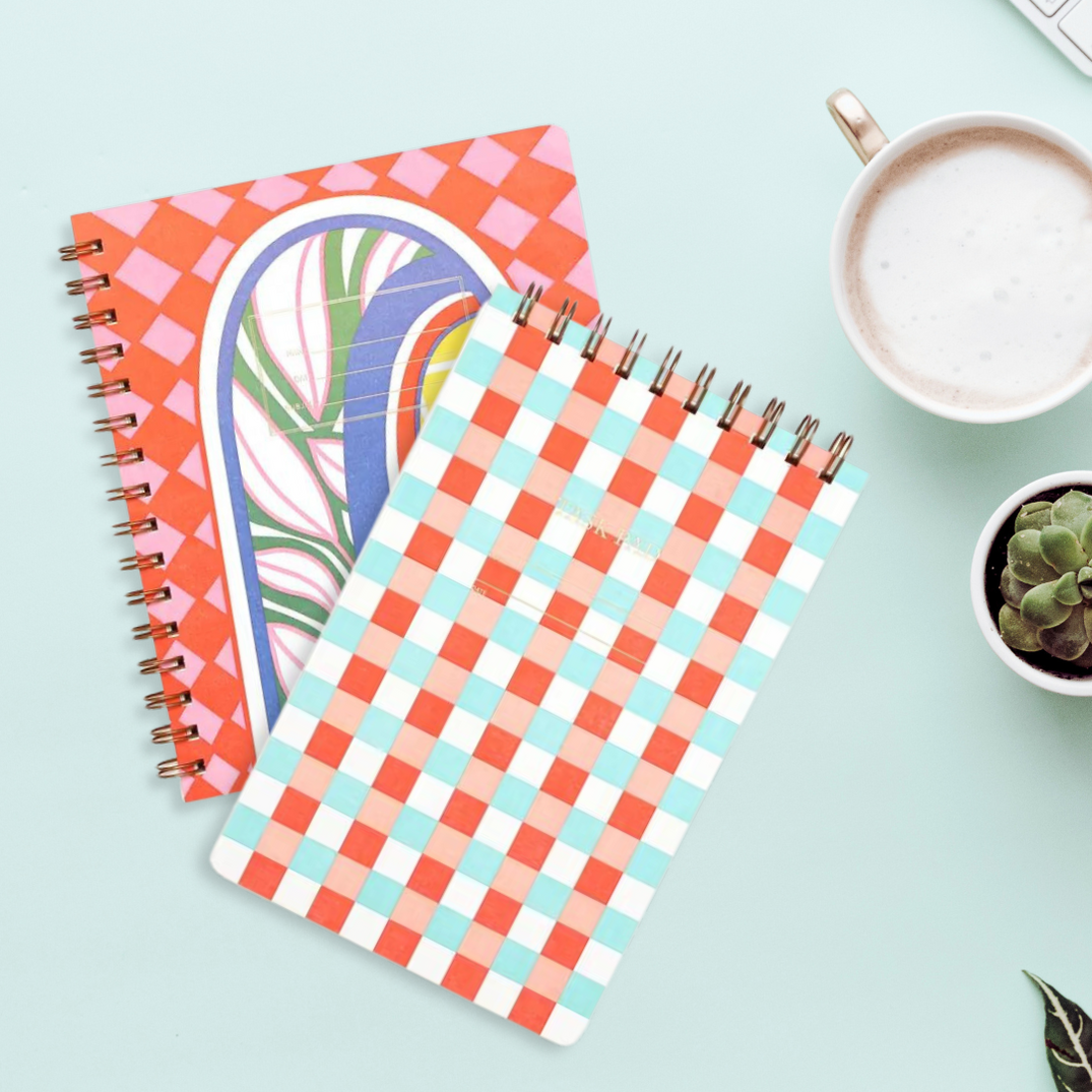 Task Pad Notebook - Checker Pastel– Alair Gift Shop